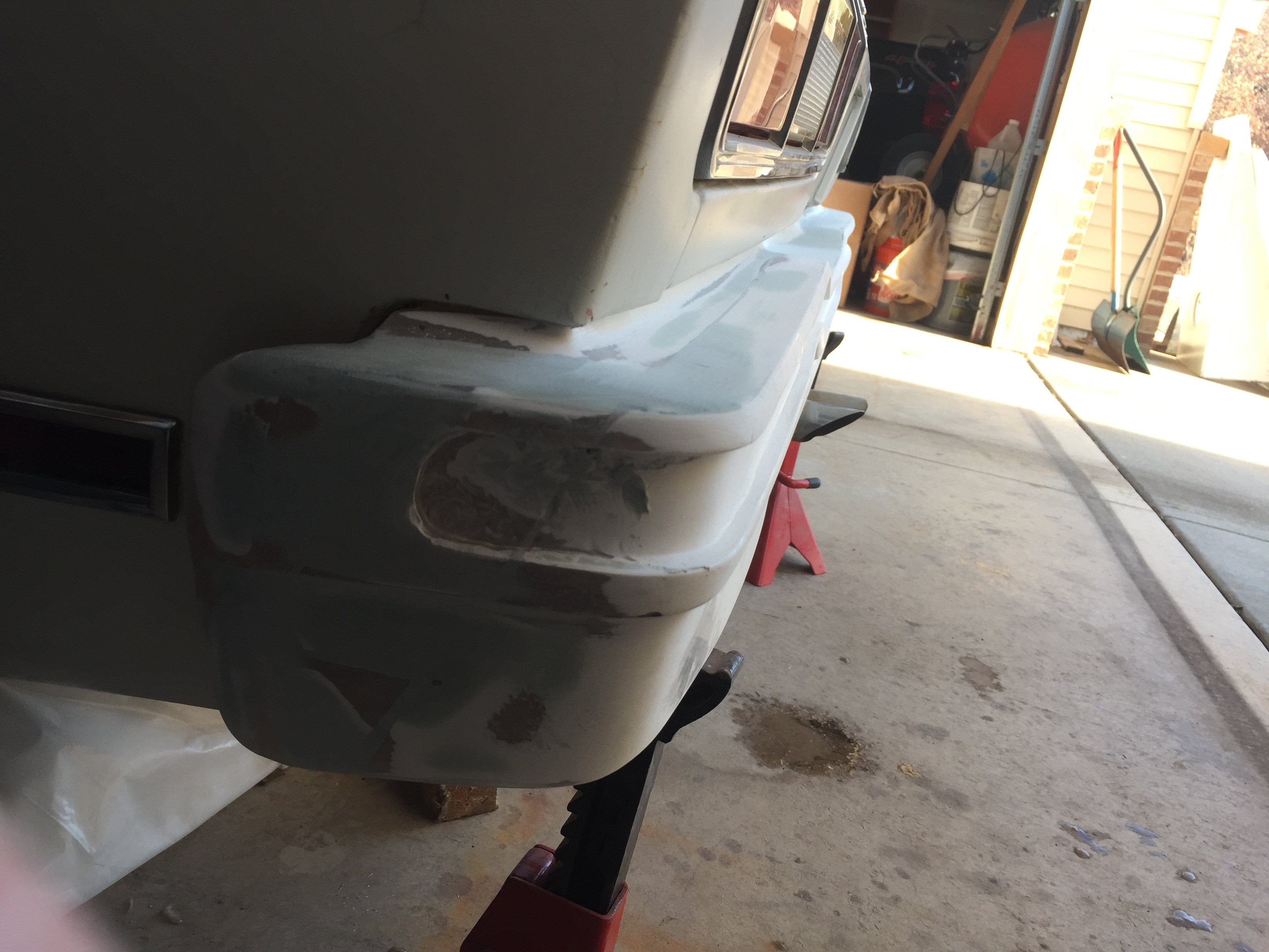 1974-1978 Mustang II Rear Mid Tucked Bumper - W/Trim Insert – Classic ...