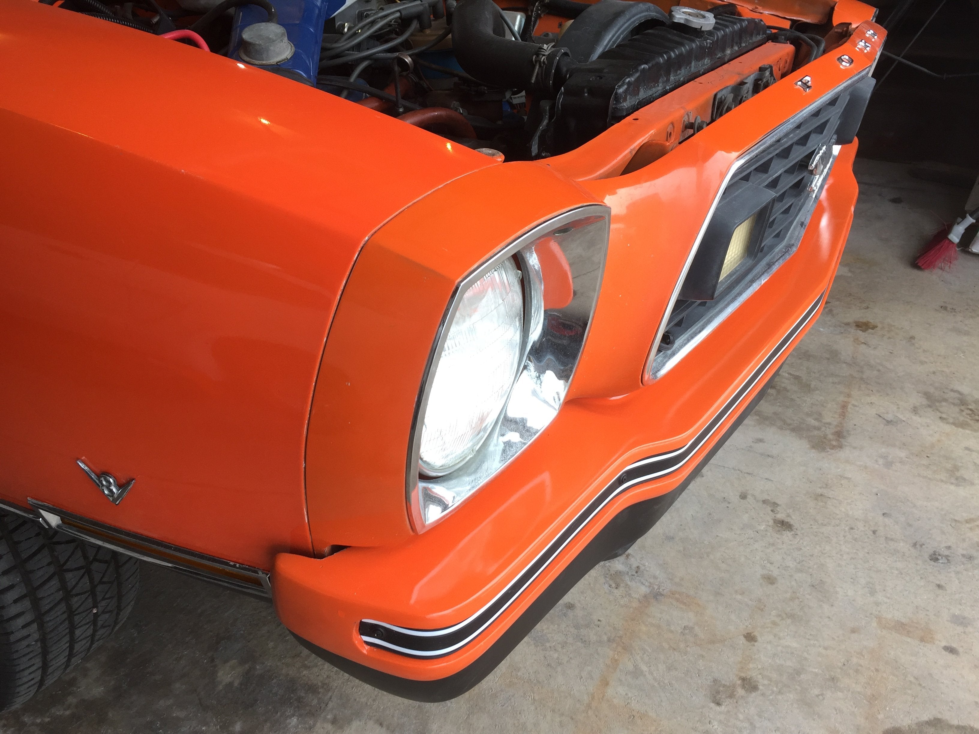 1974-1978 Mustang II Front Mid Tucked Bumper – Classic Auto Reproductions