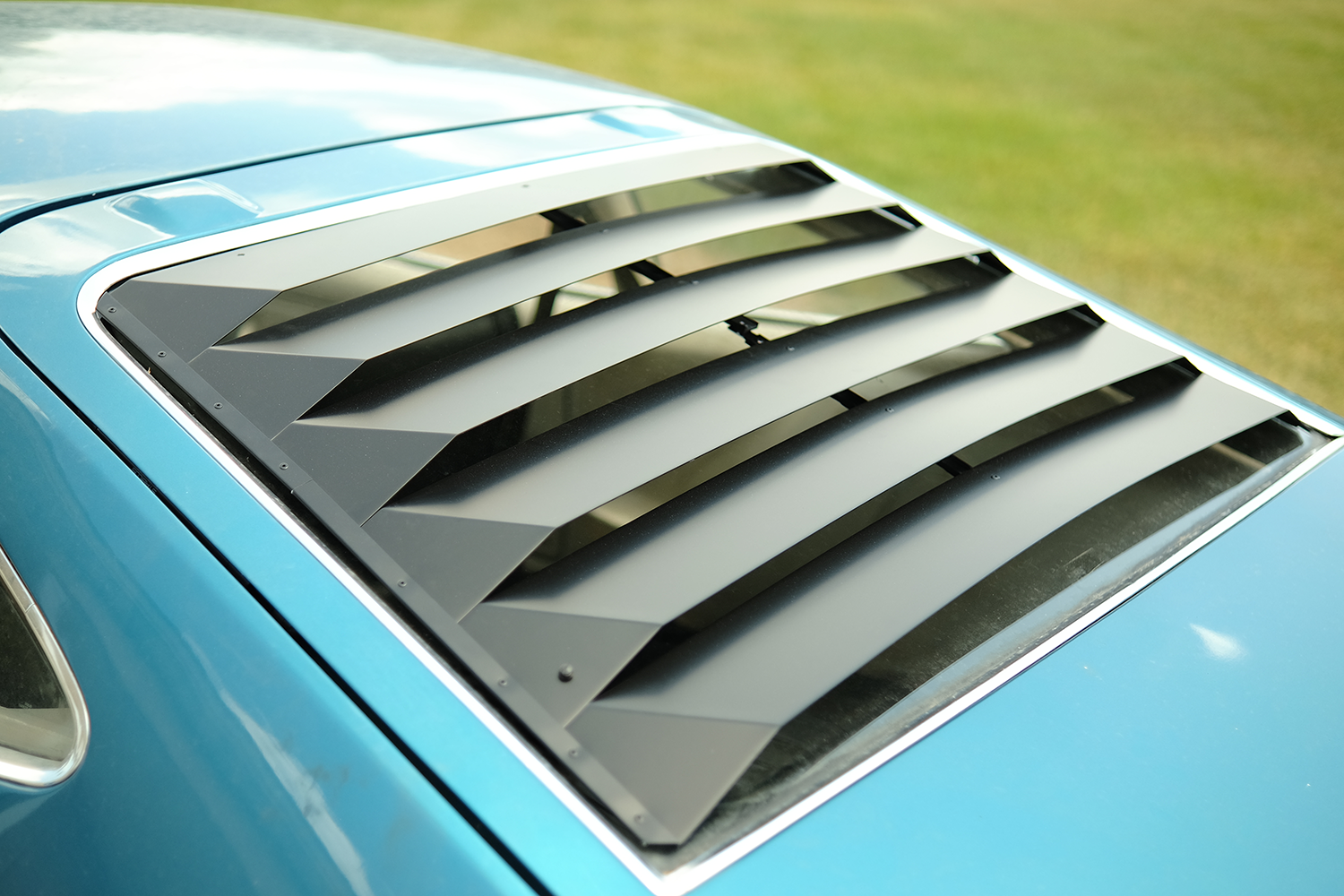 1974-1978 Mustang II Reproduction Aluminum Window Louver – Classic Auto ...