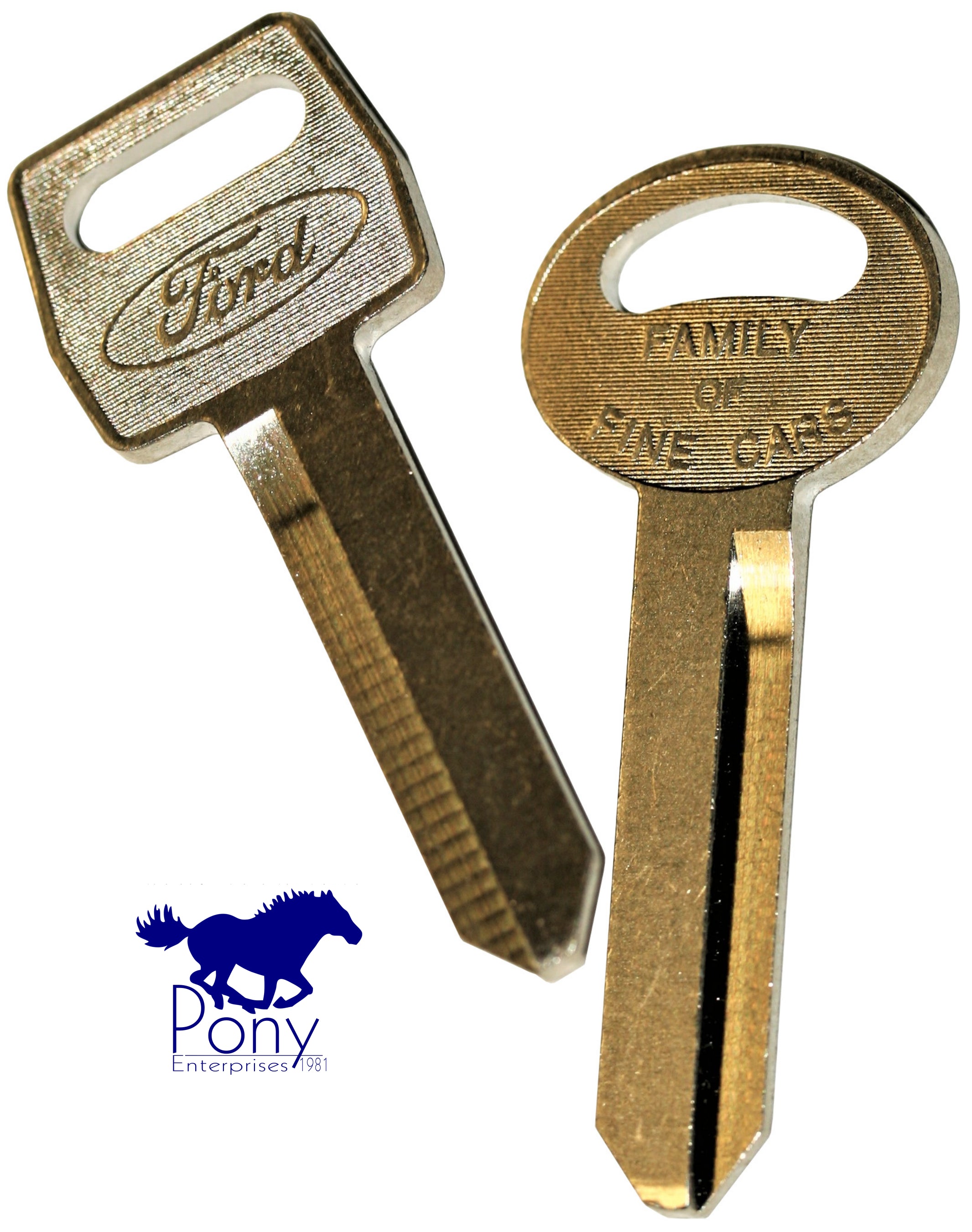 Factory Key (Uncut) Mustang II – Classic Auto Reproductions