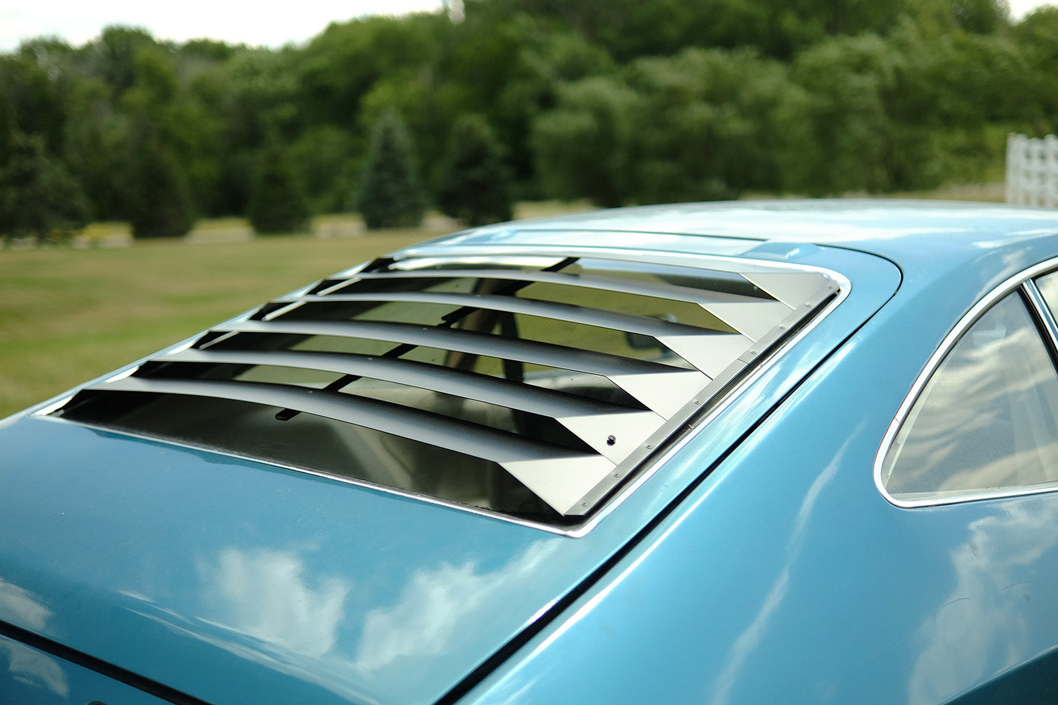 1974-1978 Mustang II Reproduction Aluminum Window Louver – Classic Auto ...